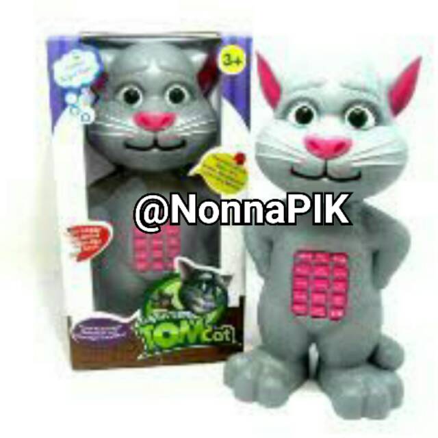 Jual Electric Tom Cat Light / Talking TomCat / Mainan Kucing Tom Bisa ...