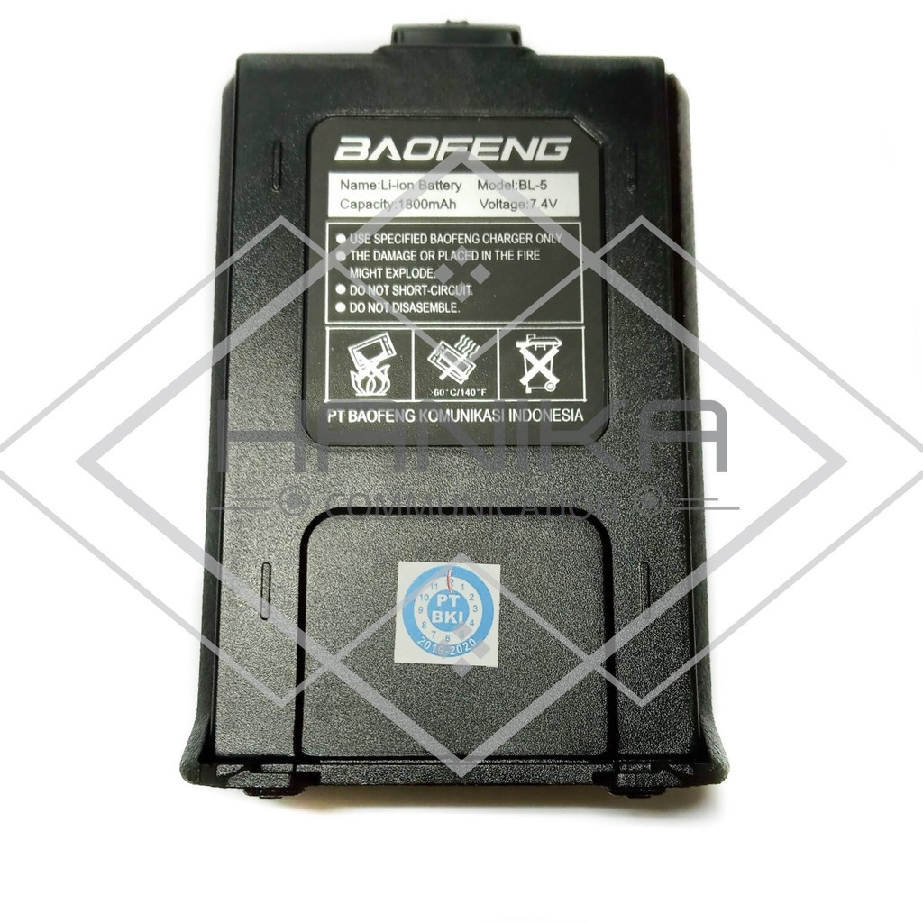 Jual Baofeng BL-5 Baterai HT UV-5R Ori Baru Baofeng UV5-RA UV5-RE UV5R ...