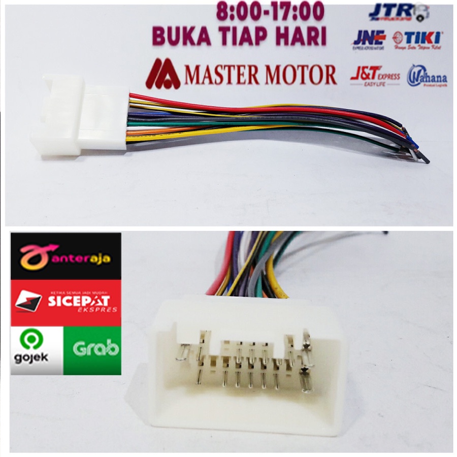 Jual Kabel Soket Mitsubishi Xpander untuk Audio Headunit Singledin ...
