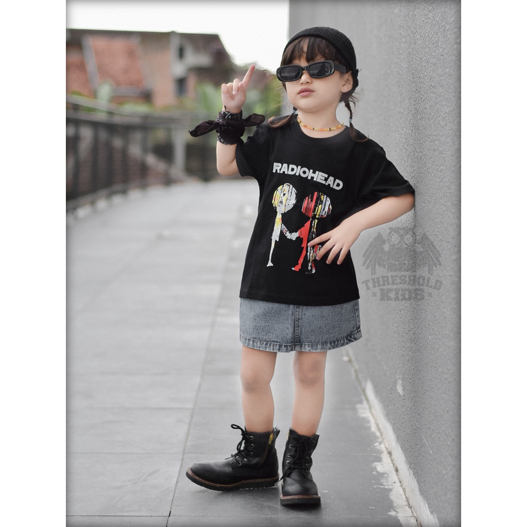 Jual Kaos Band Anak Radiohead / Kaos Band Punk Anak / Kaos Band Bayi ...