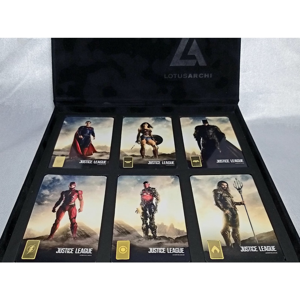 Jual LOGAM MULIA LM LOTUS ARCHI JUSTICE LEAGUE SUPERMAN WONDER WOMAN ...
