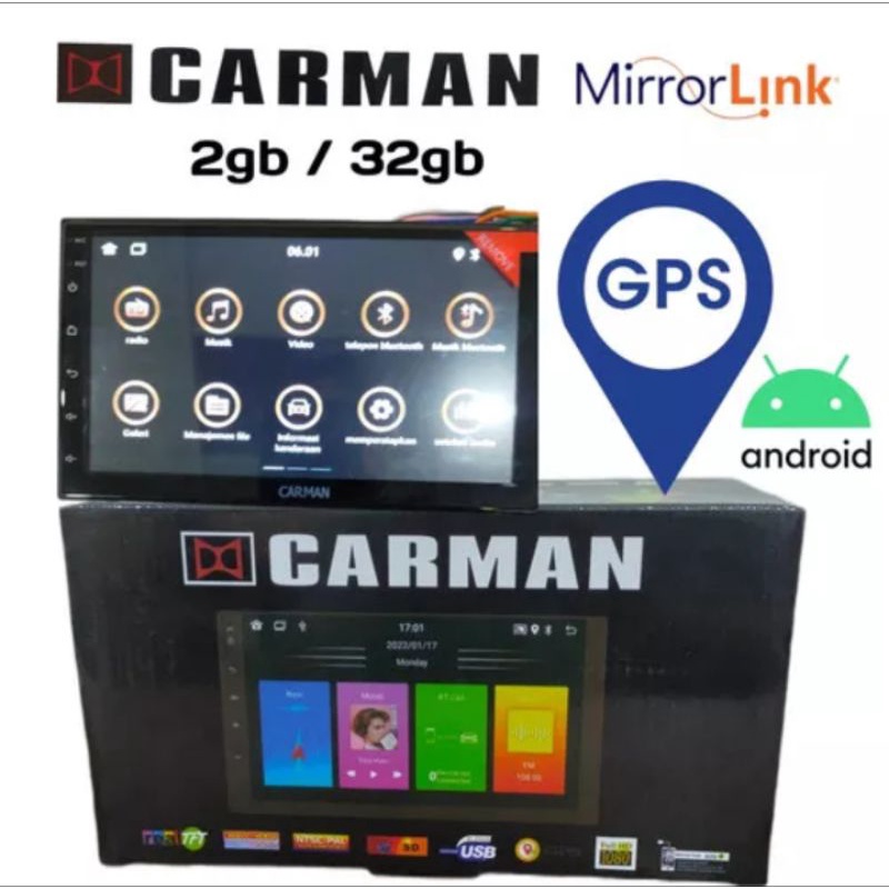 Jual Android 7inch Carman Ram 2GB | Shopee Indonesia