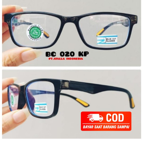 Jual Kaca Mata Blueray Plano Normal Anti Radiasi Komputer/Handphone/TV ...