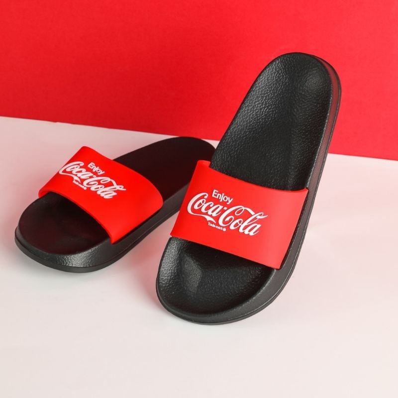 Jual Miniso Sandal Coca Cola Slippers Sendal Coca Cola Fashion | Shopee ...
