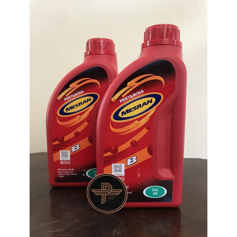 Jual PERTAMINA MESRAN B SAE40 1Liter | Shopee Indonesia