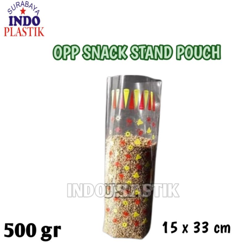 Jual OPP SNACK 500 GR MOTIF KEMASAN KUE SNACK PLASTIK ROTI KANTONG BAG ...