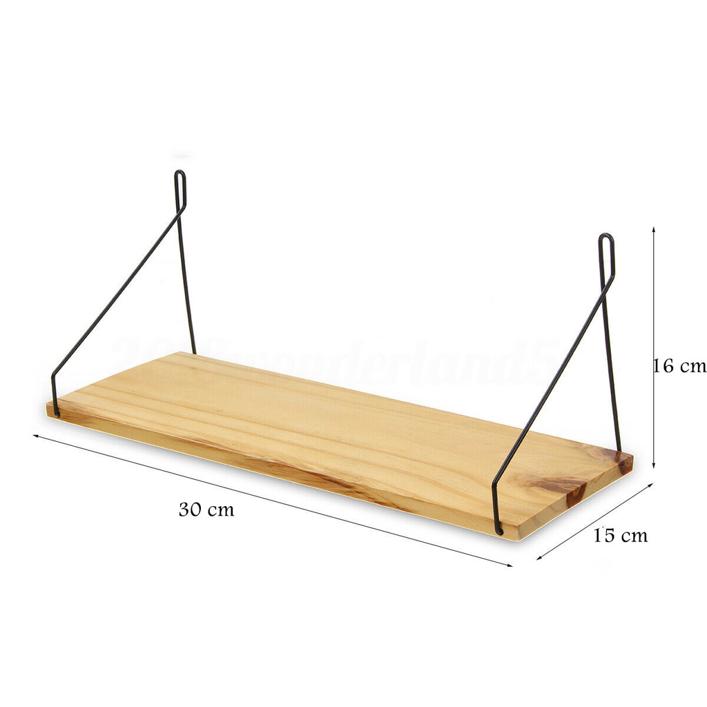 Jual ORIGINAL RAK DINDING MINIMALIS RAKA Tempel Rak Buku Kayu Besi ...