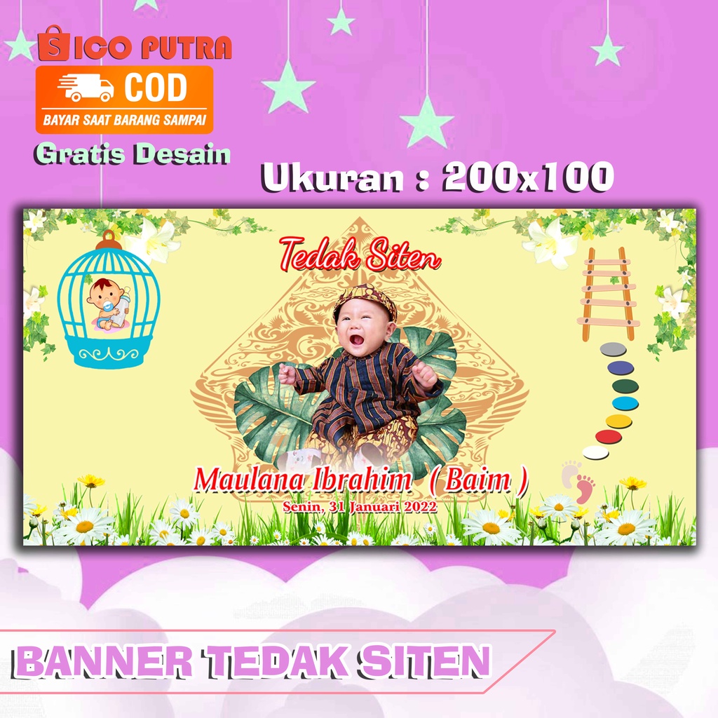 Jual Spanduk Banner TEDAK SITEN ( MUDUN LEMAH ) | Shopee Indonesia
