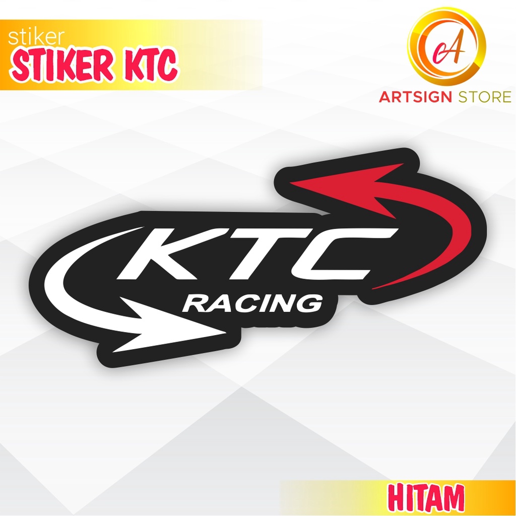 Jual Stiker KTC Racing Stiker Cutting KTC Stiker Racing Sticker ...