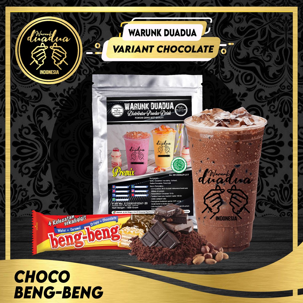 Jual CHOCO BENG BENG 1kg / Bubuk Minuman Premix Rasa Choco Beng Beng ...