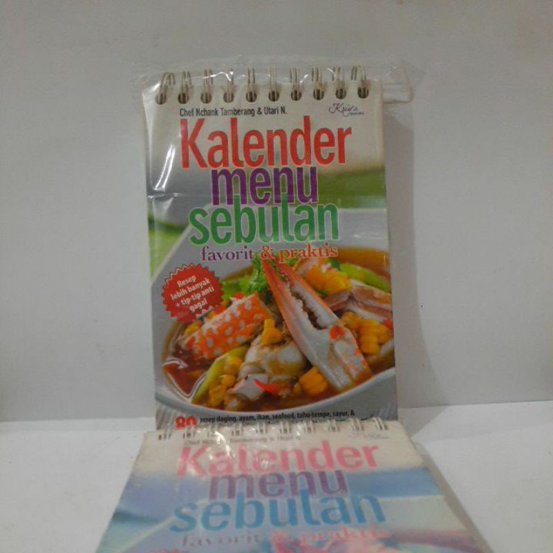 Jual Kalender Menu Sebulan | Shopee Indonesia