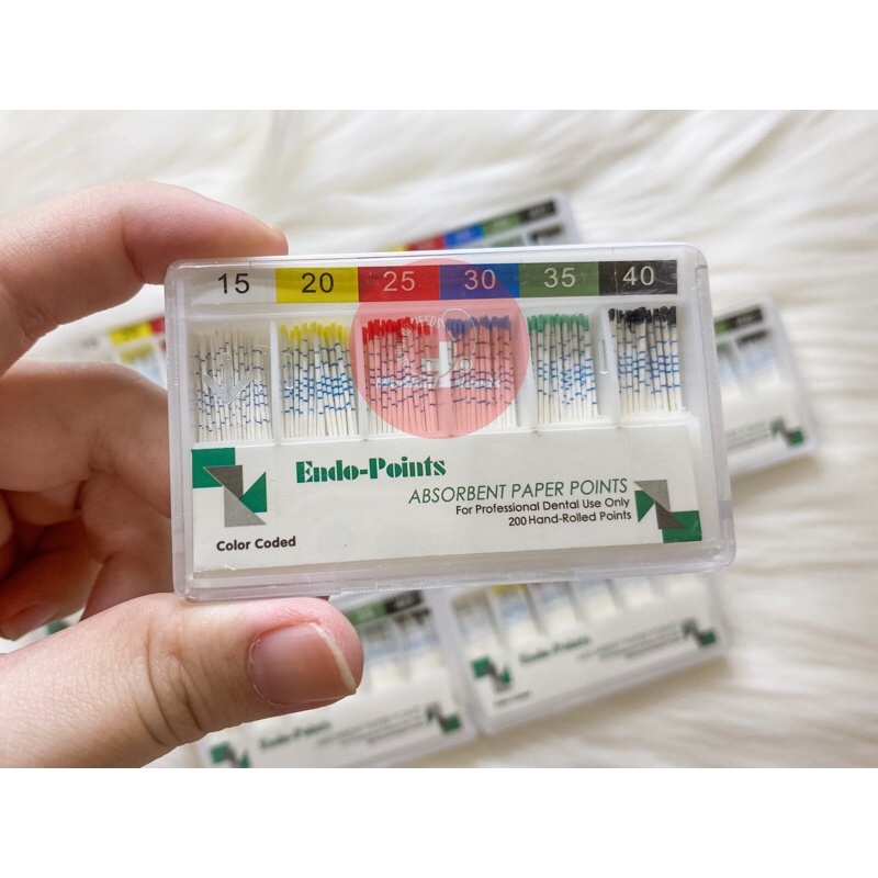 Jual Dental Absorbent Paper Point Assorted EndoPoints ENDO POINTS ...
