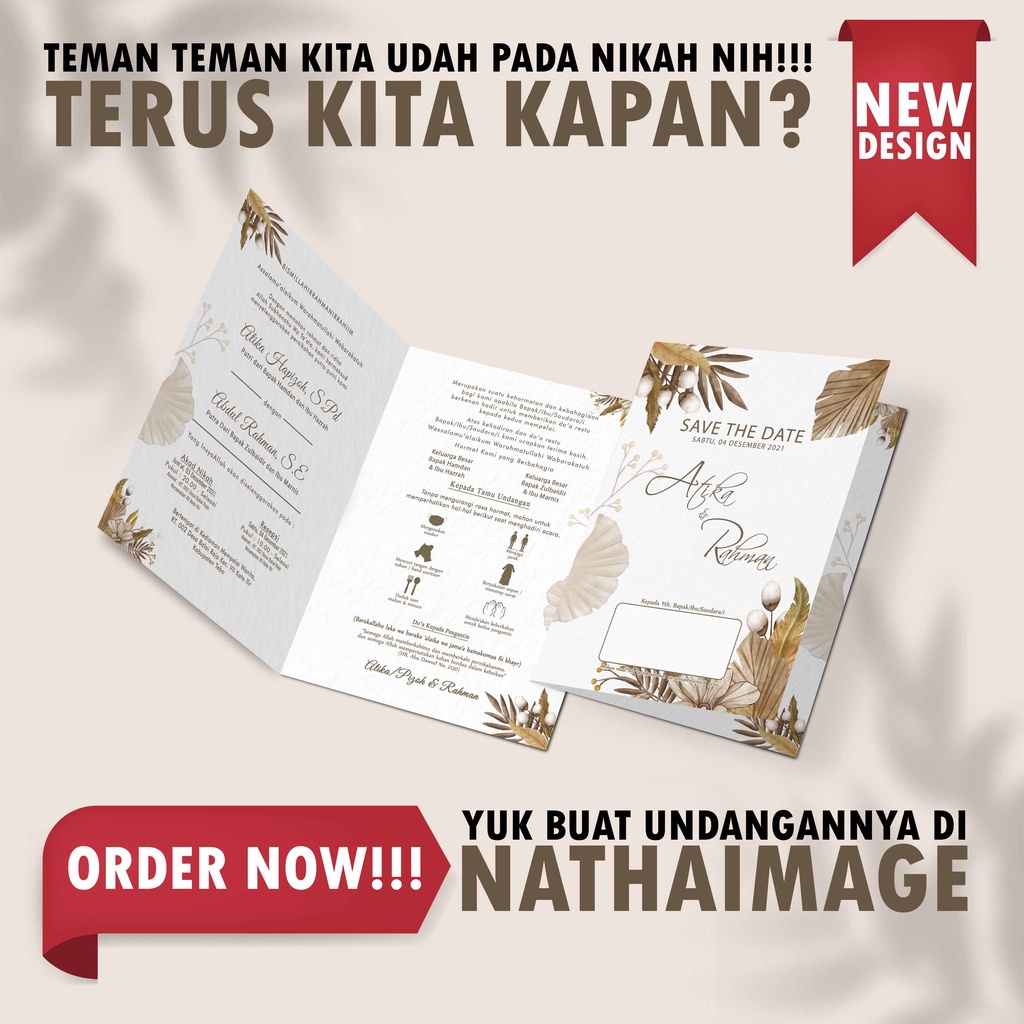 Jual Undangan Wedding Viral - Undangan Pernikahan - Invitation | Shopee ...