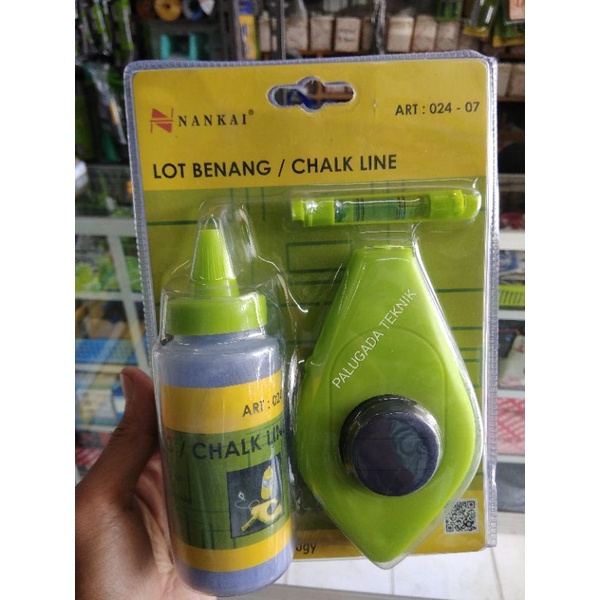 Jual Penggaris Sipatan / Lot Benang + Tinta Merek NANKAI | Shopee Indonesia