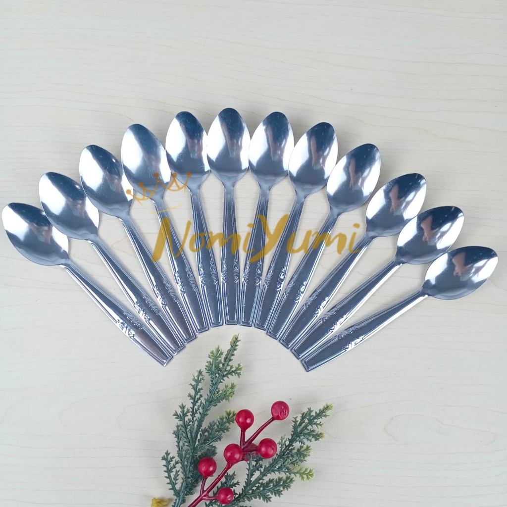 Jual NomiYumi - Sendok Teh Kopi Tea Coffee Spoon Stainless Steel Alat ...