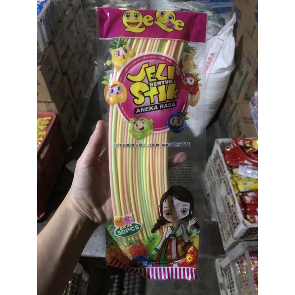 Jual Permen Jelly Stick/Permen Jelly Stik Panjang/Permen Rasa Buah ...