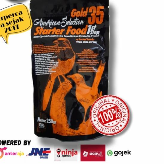Jual american selection gold 35 starter food first step (AMS Murai step ...