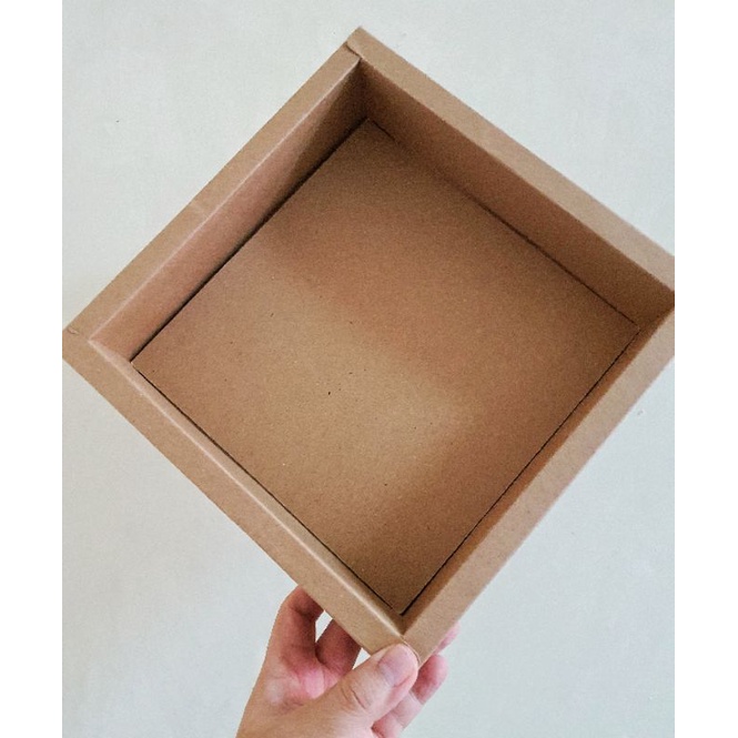 Jual Dus mika polos uk. 20x20x6 cm " XM " ( 1 pack isi 5 pcs dus ...