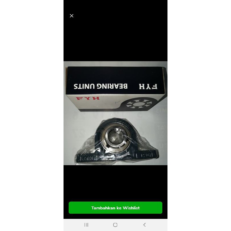 Jual Pillow block bearing UCP 204 -20mm FYH Japan | Shopee Indonesia