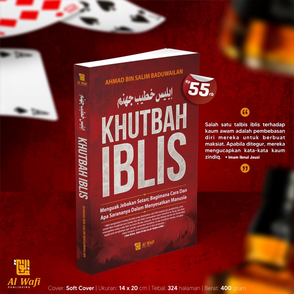 Jual Khutbah Iblis Soft Cover Pustaka Al-Wafi Publishing | Shopee Indonesia
