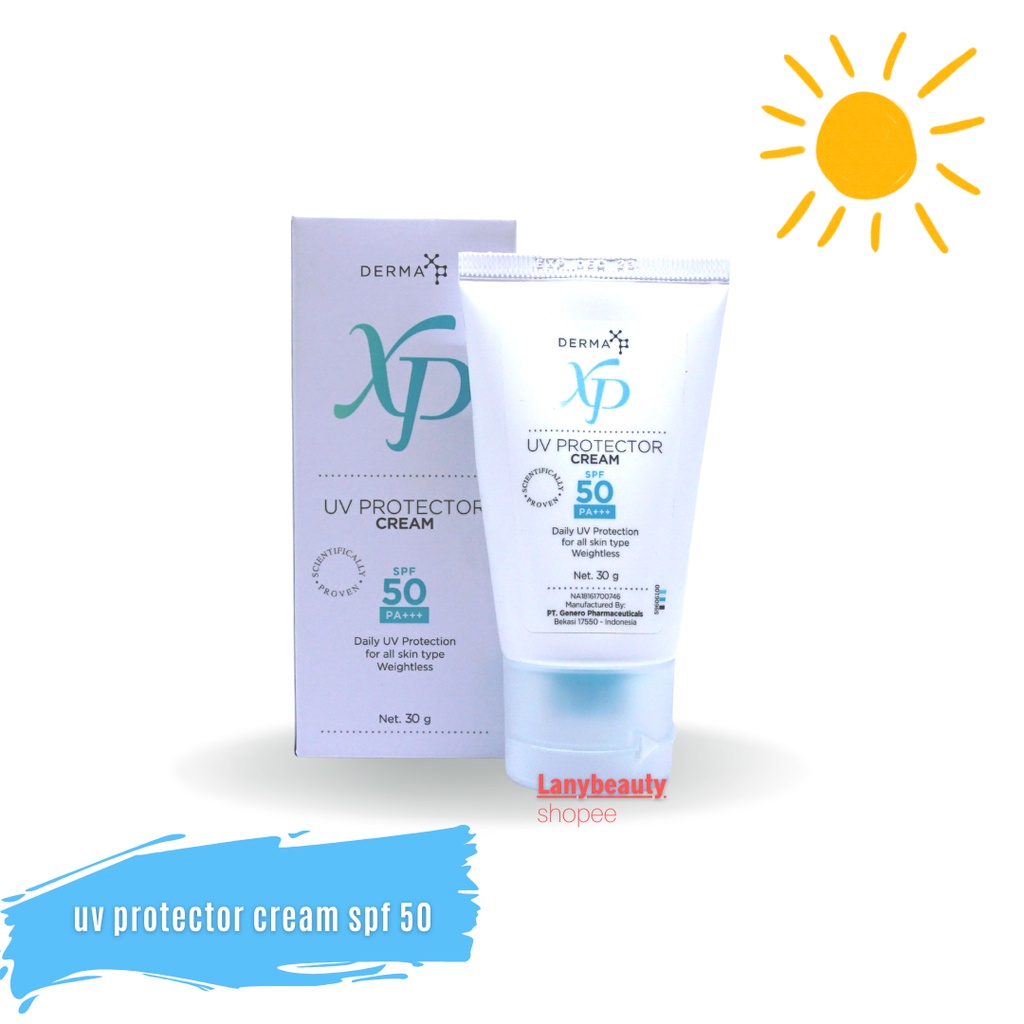 Jual DERMA XP UV Protector Cream SPF 50 PA+++ untuk semua jenis kulit ...