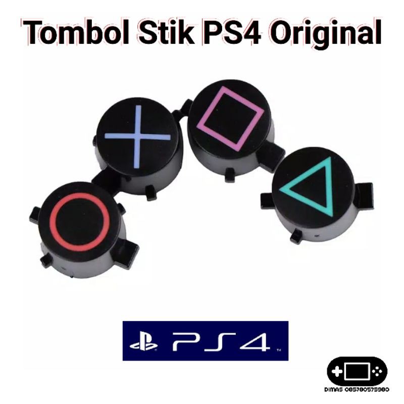 Jual Sparepart Tombol Stik PS4 DS4 Joystick ABXY | Shopee Indonesia