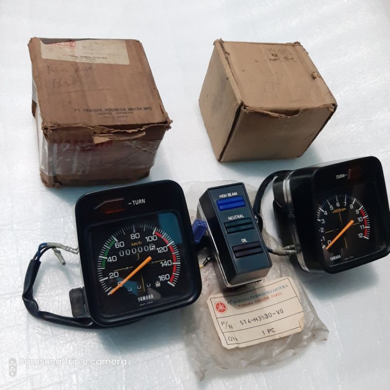 Jual speedometer spidometer tachometer assy kmh rpm rxs rxr rx special ...