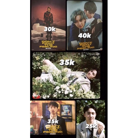 Jual POSTER OFFICIAL EXO KYUNGSOO BAEKHYUN CHANSOO DFTF EMPATHY ...