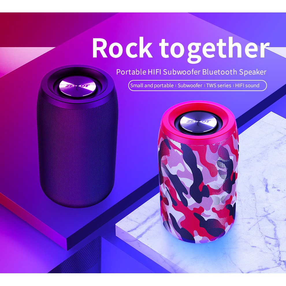 Jual Zealot Portable Bluetooth Speaker | Shopee Indonesia