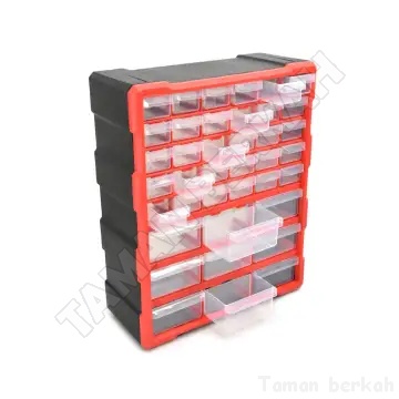 Jual KRISBOW KOTAK PERKAKAS - STORAGE BIN 39 DRAWERS | Shopee Indonesia