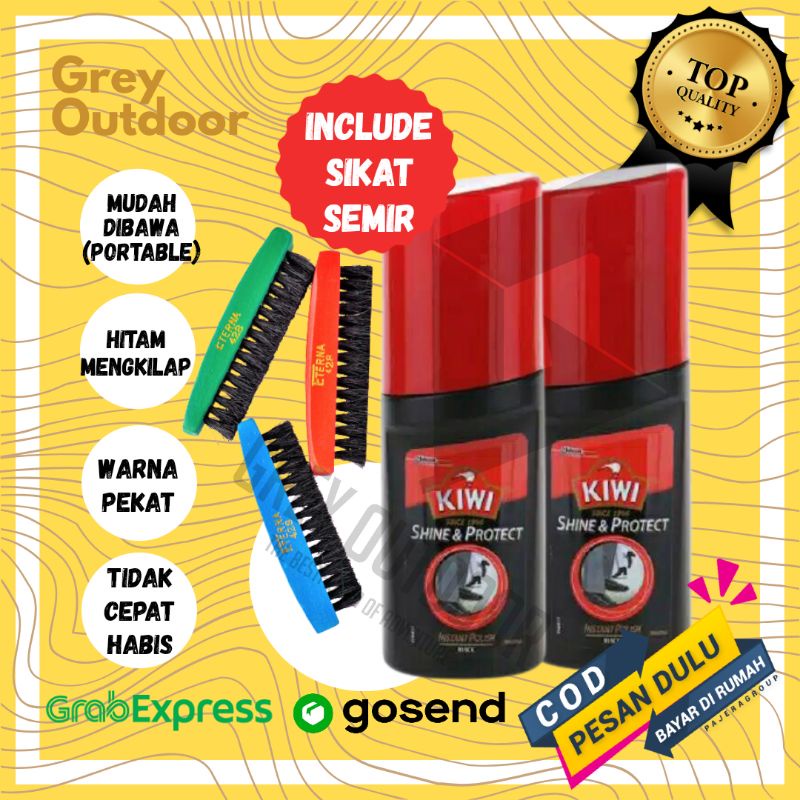 Jual semir sepatu cair/kiwi/sepatu | Shopee Indonesia