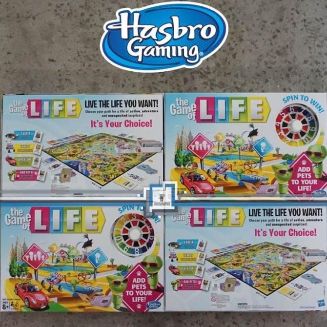 Jual Hasbro Gaming - THE GAME OF LIFE Board Game | Shopee Indonesia