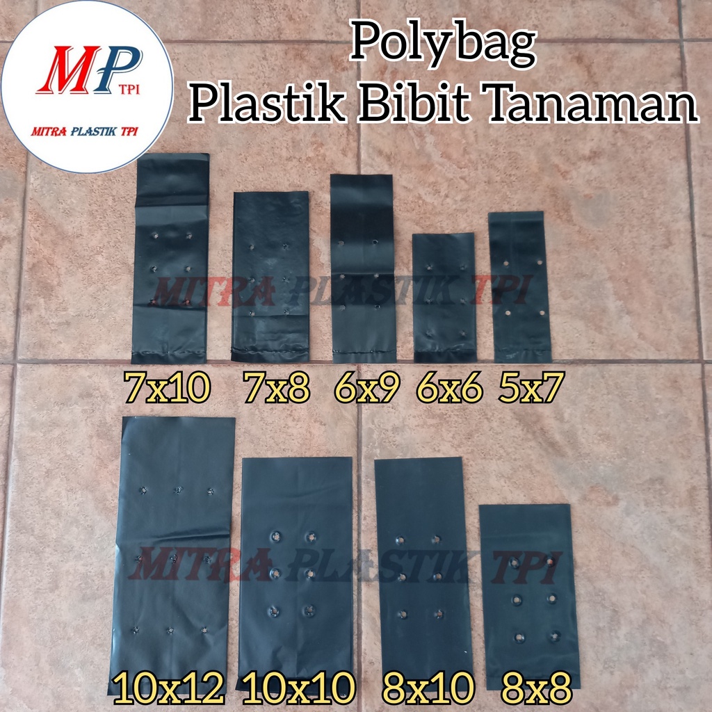 Jual Plastik Polybag / Kantong Polybag / Kantong Bibit | Shopee Indonesia