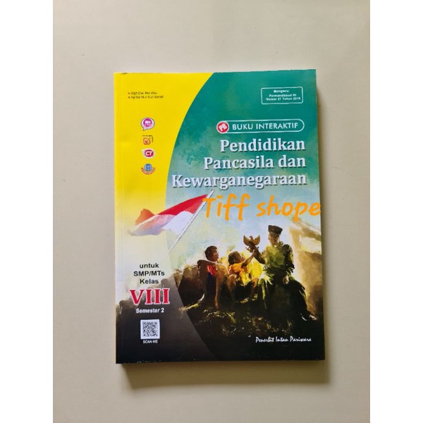 Jual Buku lks / pr interaktif pendidikan pancasila, ppkn kelas VIII, 8 semester 2 intan pariwara ...