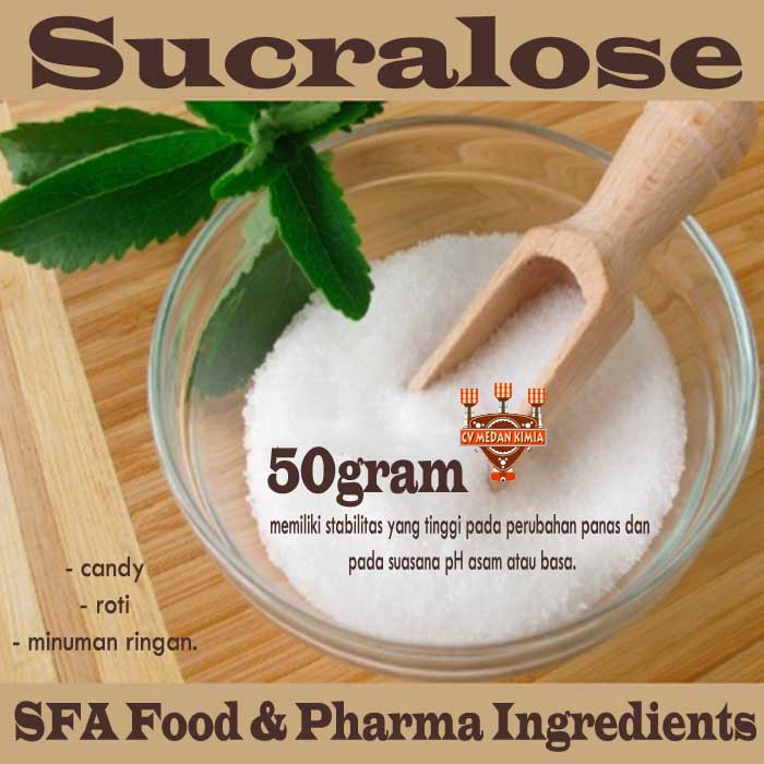 Jual Sucralose Powder 50 gram Sukralosa 50gram Sukrosa Sweetener ...