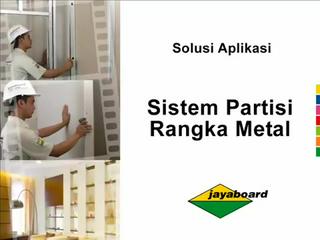 Jual Metal Stud Jayaboard 76mm / Jaya BMS Partition Rangka Partisi Besi ...