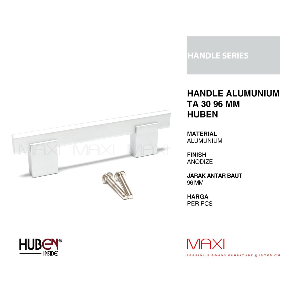 Jual Huben Handle TA-30 - 96/128/160/192/224/256/288/320 mm Alumunium ...