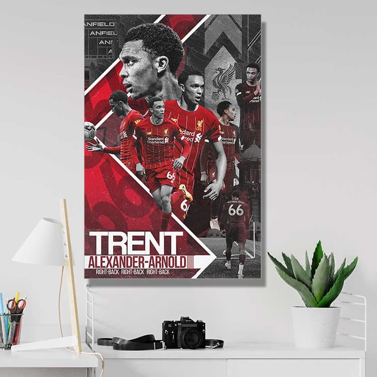 Jual Poster LIVERPOOL frame A3+ (31x46cm) Poster TRENT ARNOLD | Shopee ...