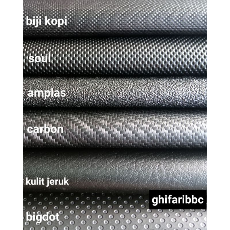 Jual SARUNG / KULIT JOK MOTOR POLOS HITAM AMPLAS BIJI KOPI SOUL CARBON ...