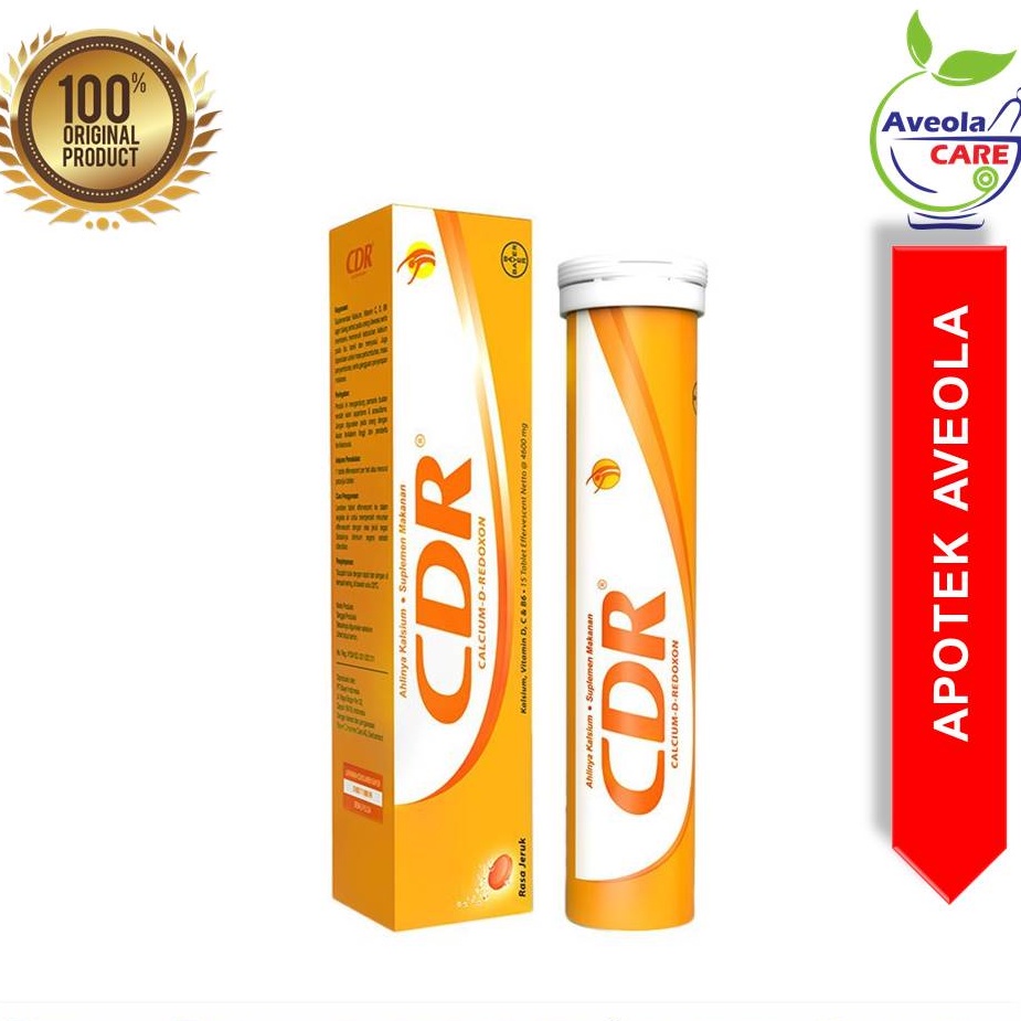 Jual CDR Effervescent 15 Tablet - Produk Original | Shopee Indonesia