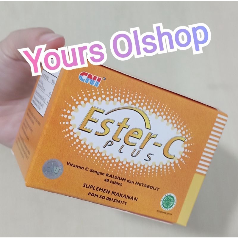 Jual CNI Well3 EC - 500 = Ester C Plus Original kemasan Baru box isi 40 ...