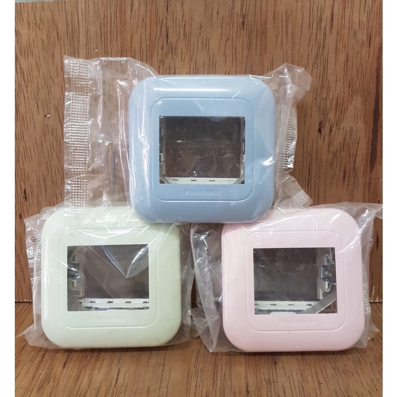 Jual Panasonic Frame Bingkai Saklar Seri Tunggal Lebar WEJ 78029 Warna ...