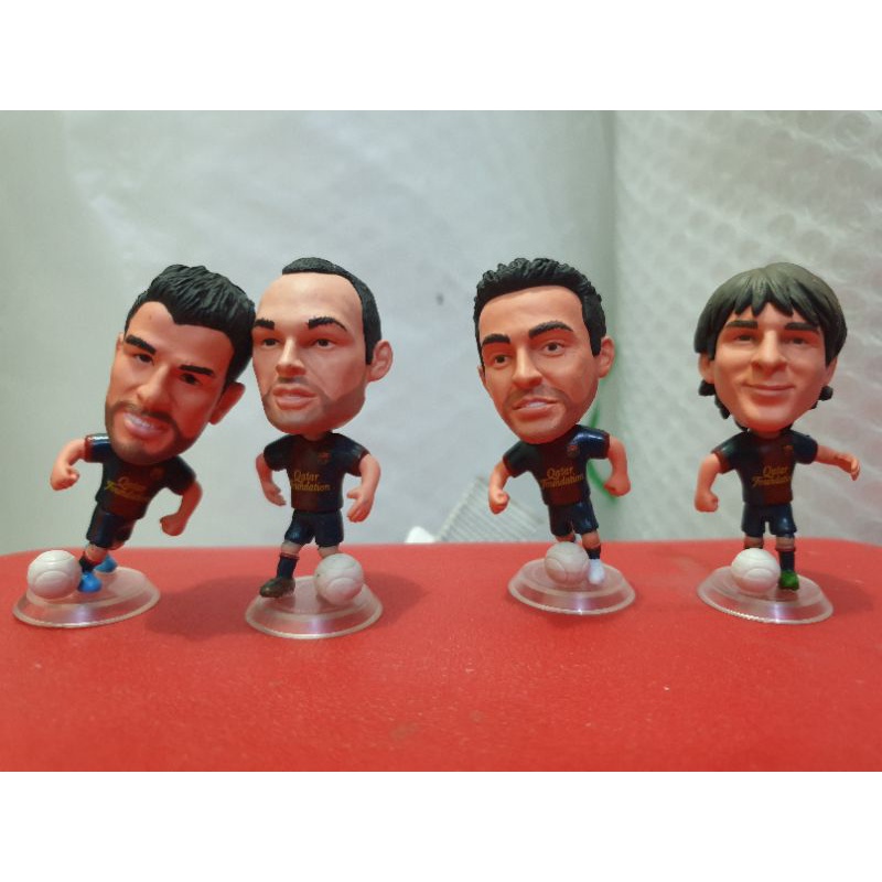 Jual SALE Kodoto Action Figure Barcelona Barca Messi Fabregas Xavi ...