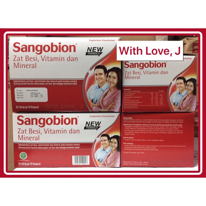 Jual SANGOBION BOX ( 250 KAPSUL ) | Shopee Indonesia