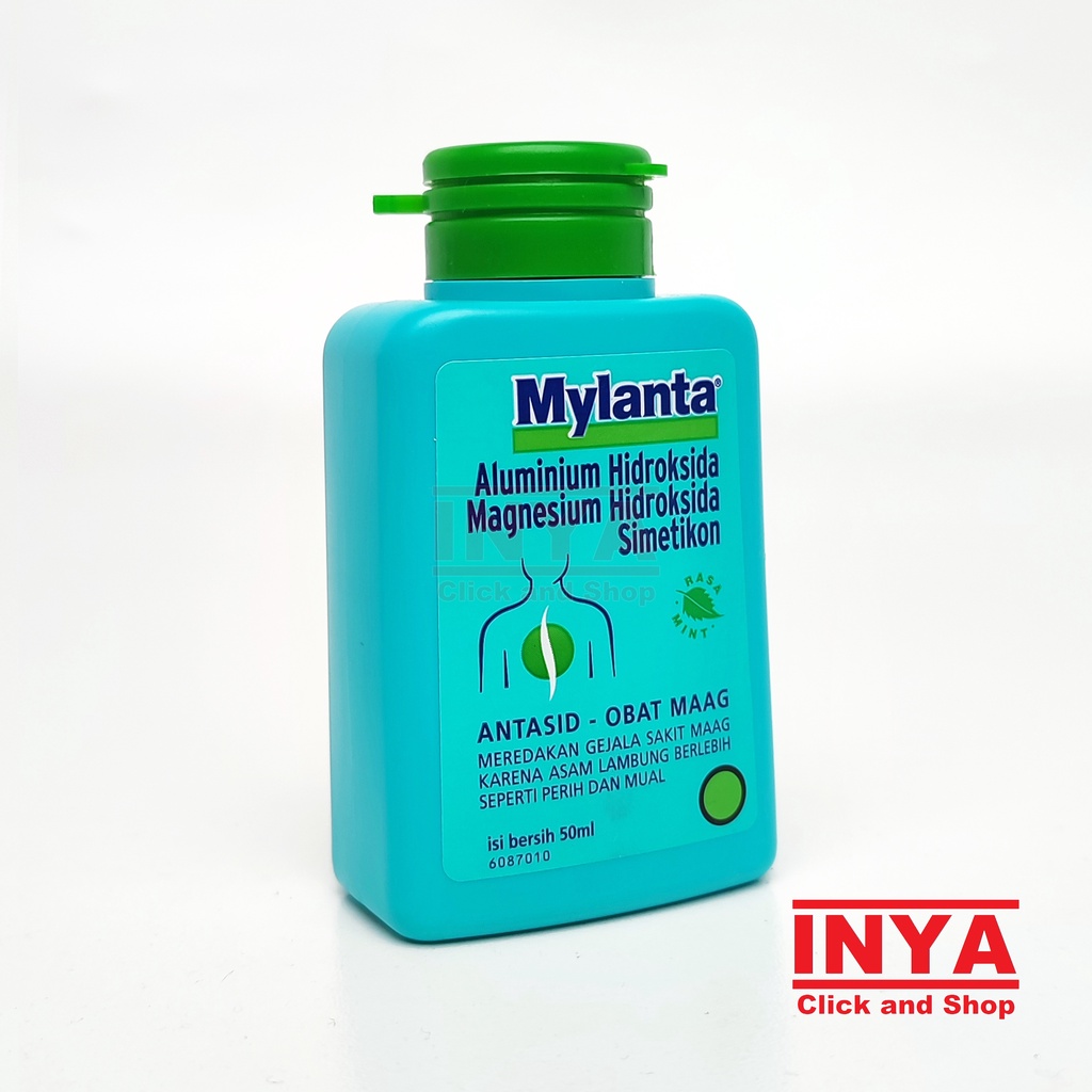 Jual MYLANTA CAIR RASA MINT 50ml ANTASID - Obat Maag | Shopee Indonesia