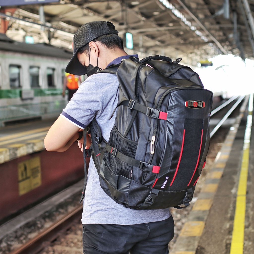 Jual Spartan-02 - Tas Ransel Outdoor / Tas Jumbo 60 Liter / Tas Kerja ...