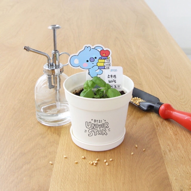 Jual PO OFFICIAL BT21 Seed Stick Kit | Shopee Indonesia