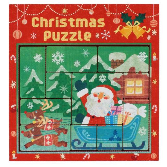 Jual Sliding Puzzle Christmas Papercraft | Shopee Indonesia