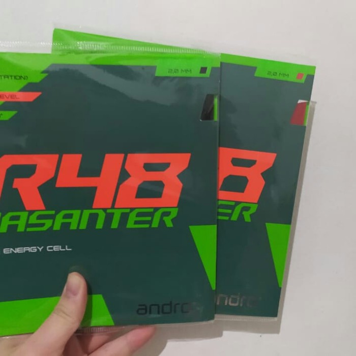 Jual Andro Rasanter R48 Energy Cell Sponge Terlaris Karet Bet Tenis ...