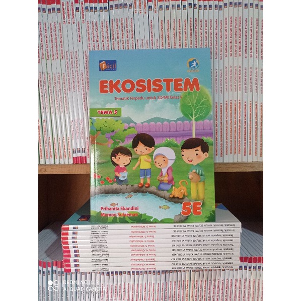 Jual Buku SD Tematik 5A 5B 5C 5D 5E 5F 5G 5H 5I Kelas 5 SD/MI Facil ...